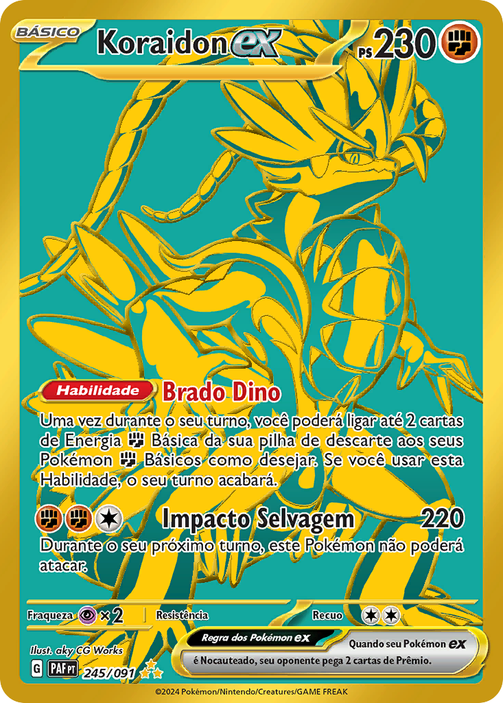 Koraidon ex (245/091) | Pokémon | MYP Cards