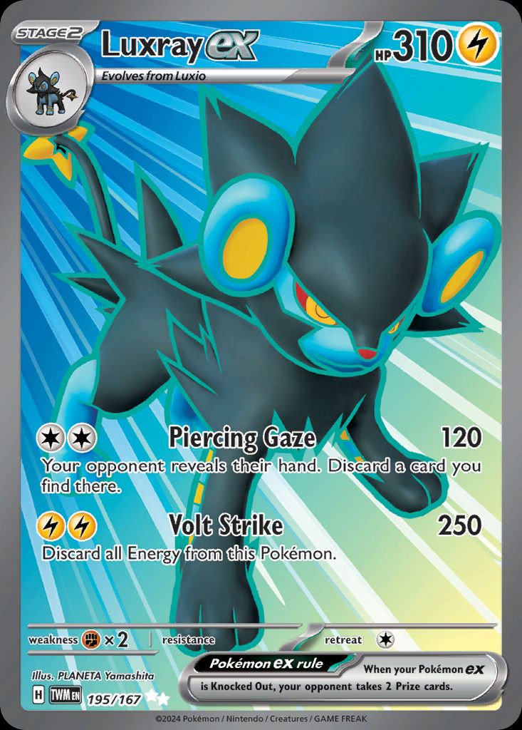 Luxray ex (195/167) | Pokémon | MYP Cards