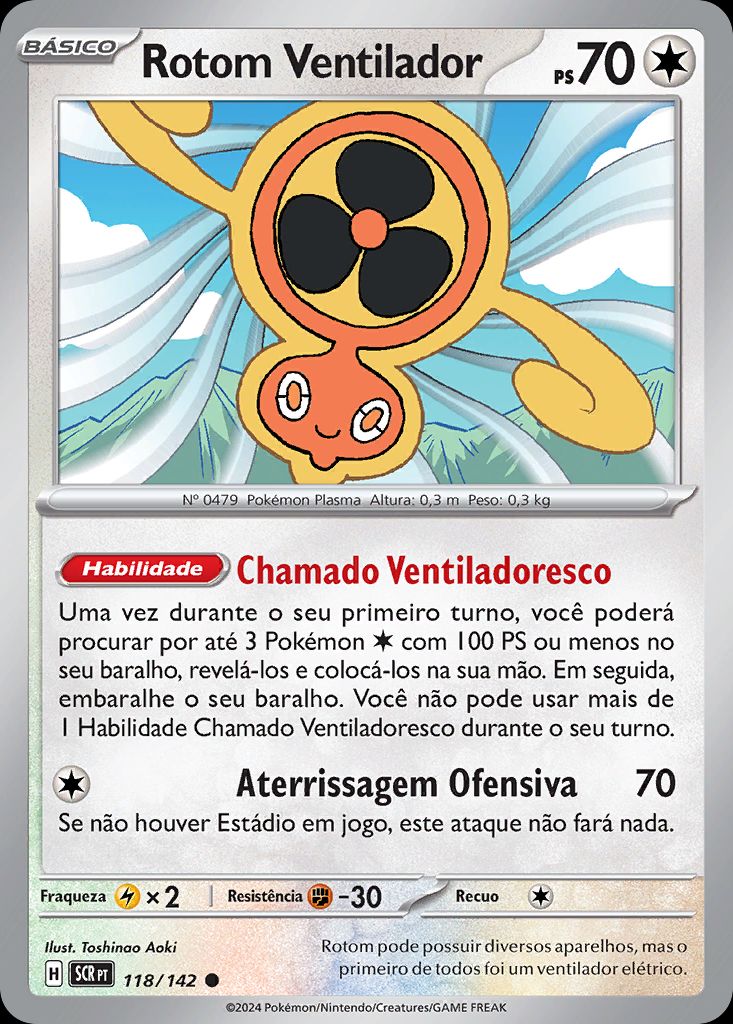 Rotom Ventilador (118/142) / Fan Rotom | Pokémon | MYP Cards