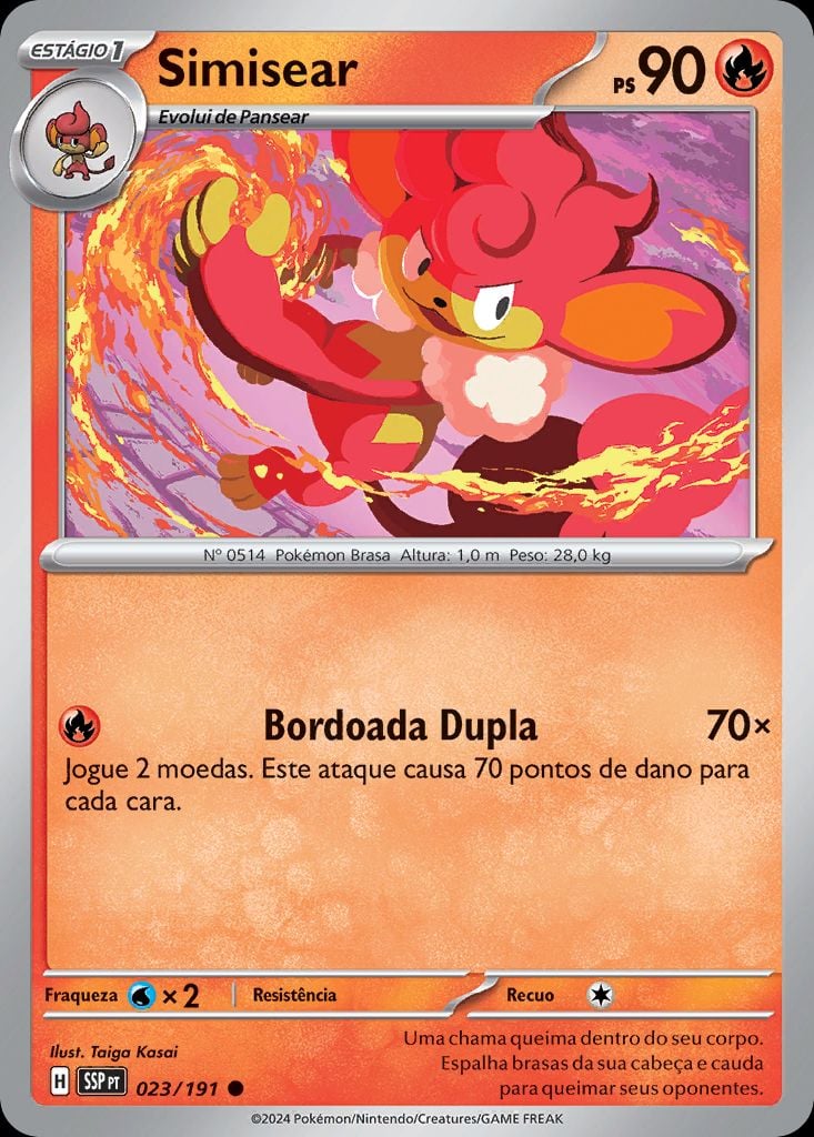Simisear (023/191) | Pokémon | MYP Cards