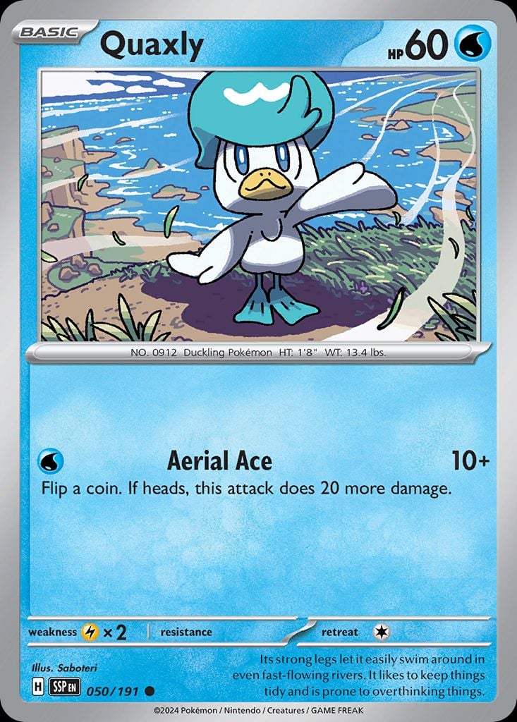 Quaxly (050/191) | Pokémon | MYP Cards