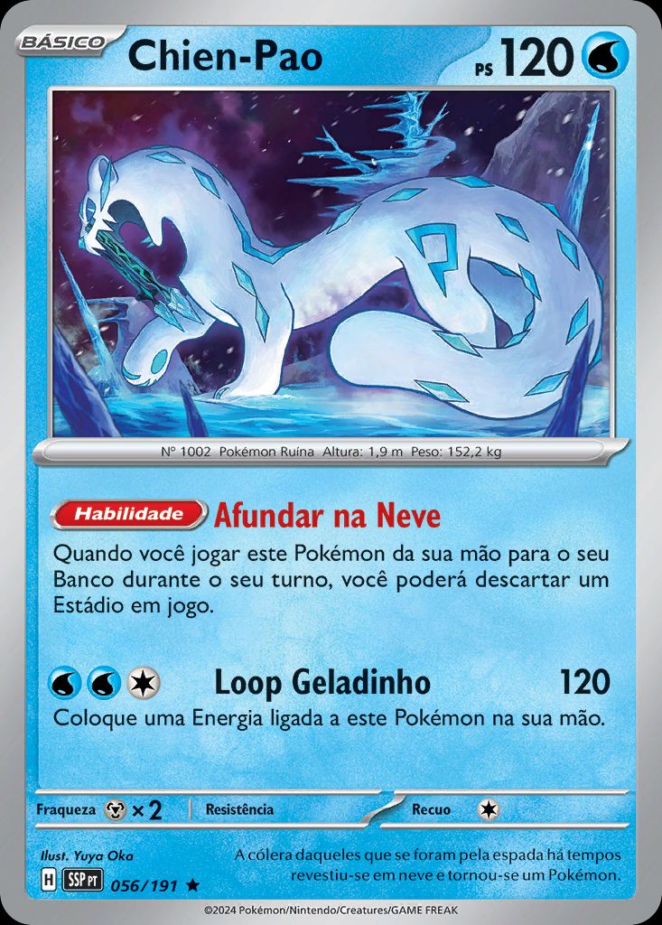 Chien-Pao (056/191) | Pokémon | MYP Cards