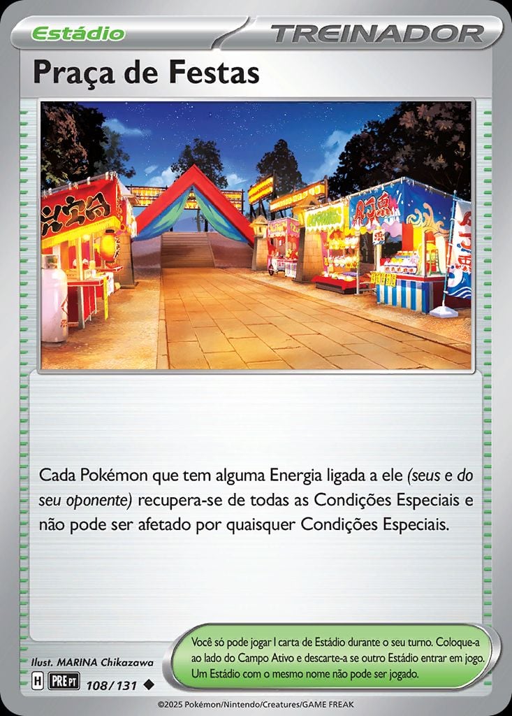 Praça de Festas (108/131) / Festival Grounds | Pokémon | MYP Cards