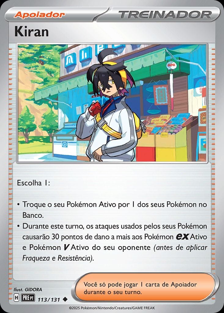 Kiran (113/131) / Kieran | Pokémon | MYP Cards