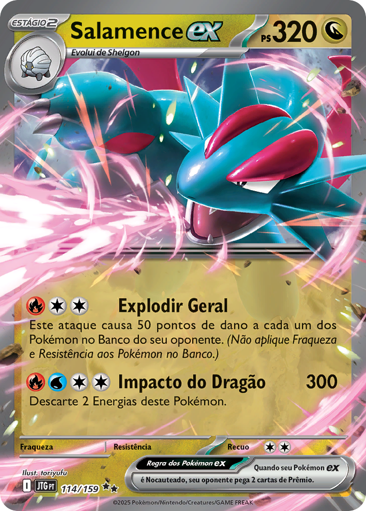 Salamence ex (114/159) | Pokémon | MYP Cards