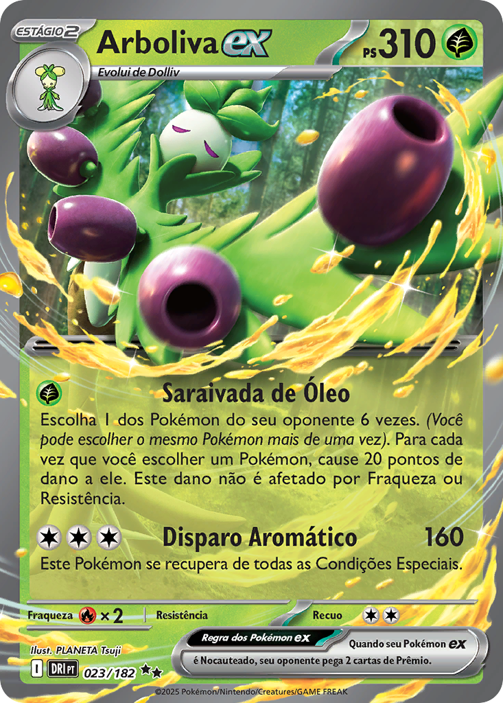 Arboliva ex (023/182) | Pokémon | MYP Cards