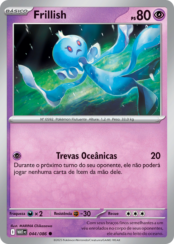 Frillish (044/086) | Pokémon | MYP Cards