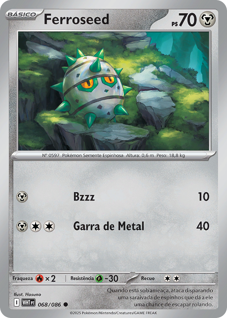 Ferroseed (068/086) | Pokémon | MYP Cards
