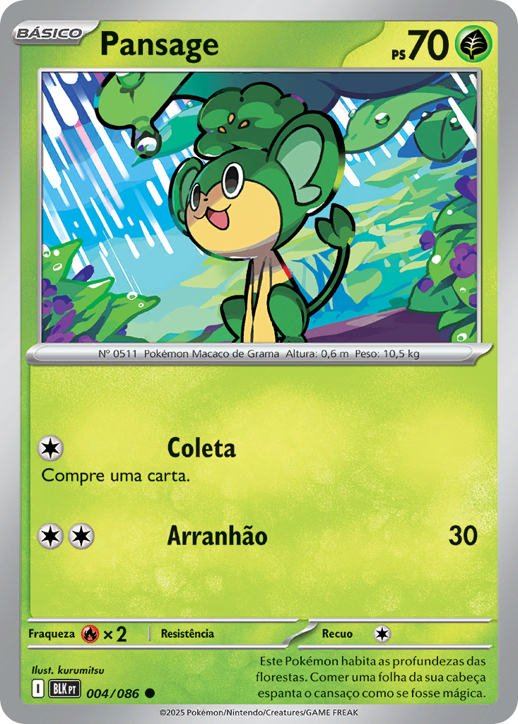 Pansage (004/086) | Pokémon | MYP Cards