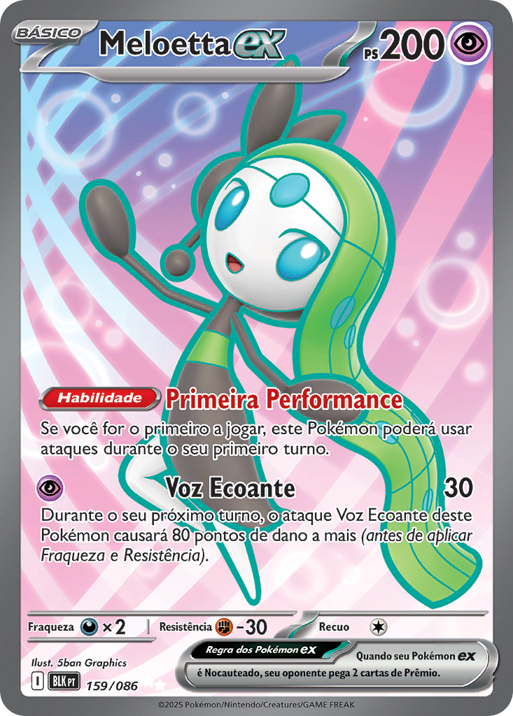 Meloetta ex (159/086) | Pokémon | MYP Cards