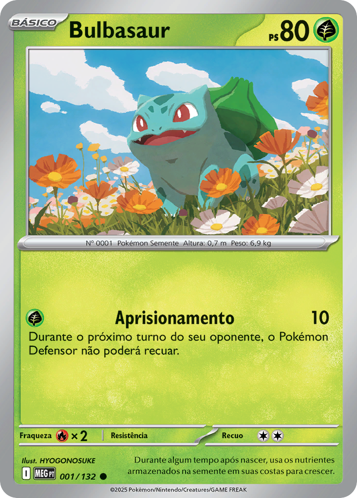 Bulbasaur (001/132) | Pokémon | MYP Cards