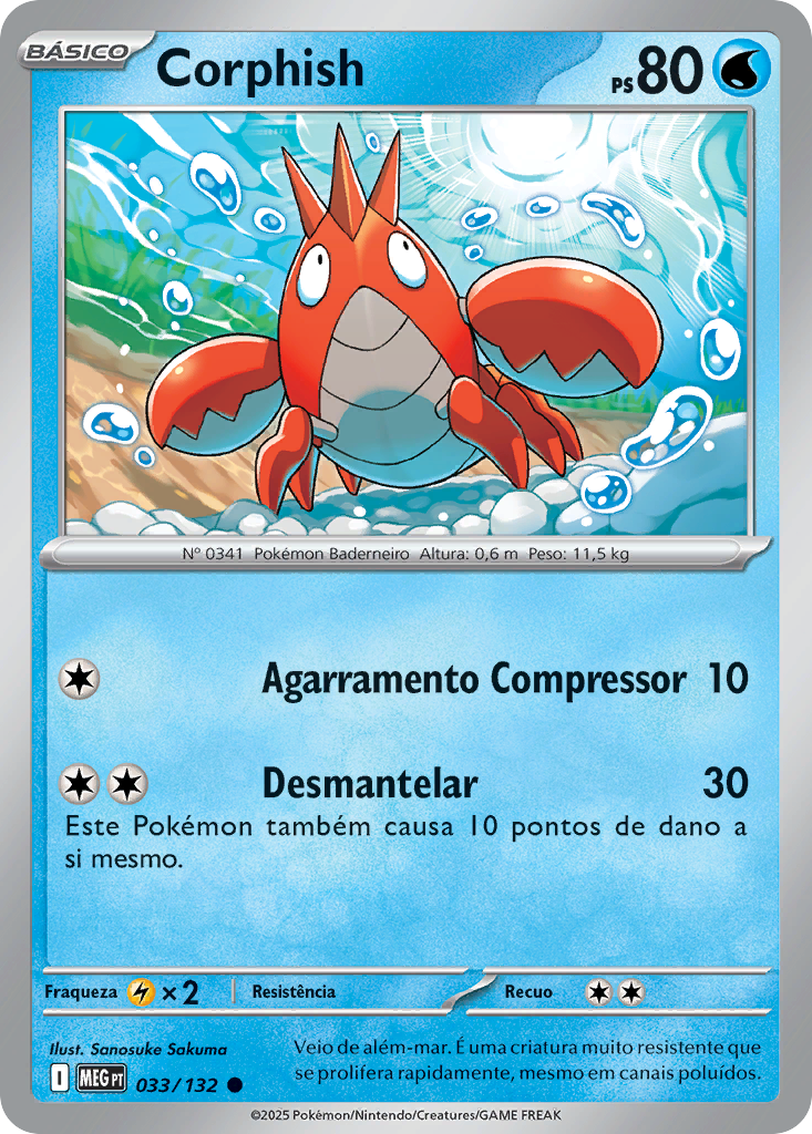 Corphish (033/132) | Pokémon | MYP Cards