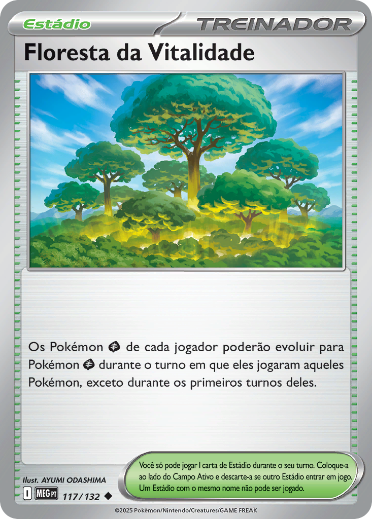 Floresta da Vitalidade (117/132) / Forest of Vitality | Pokémon | MYP Cards