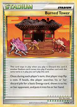 Burned Tower | Pokémon | MYP Cards
