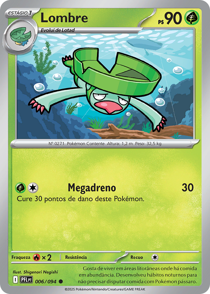Lombre (006/094) | Pokémon | MYP Cards