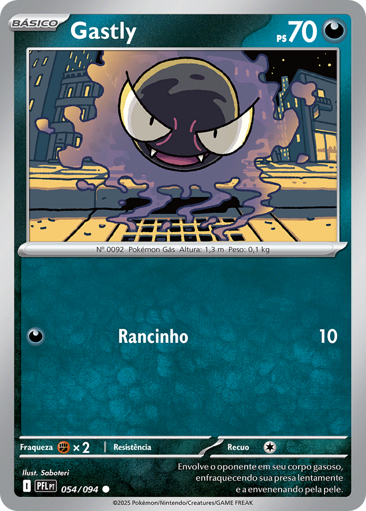 Gastly (054/094) | Pokémon | MYP Cards