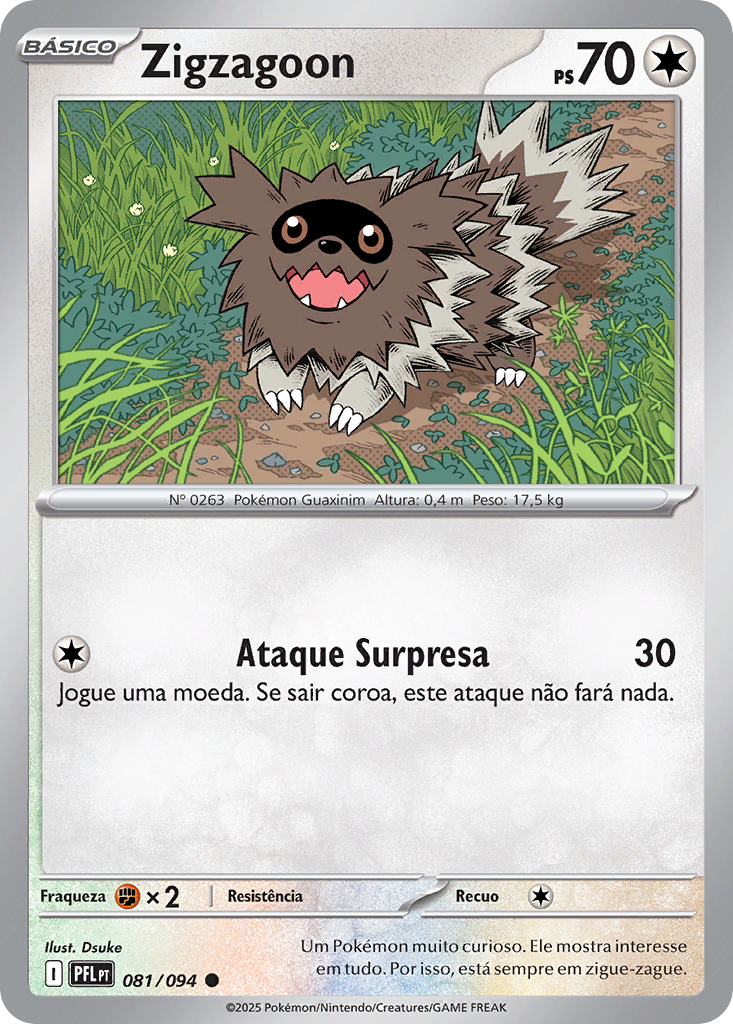 Zigzagoon (081/094) | Pokémon | MYP Cards