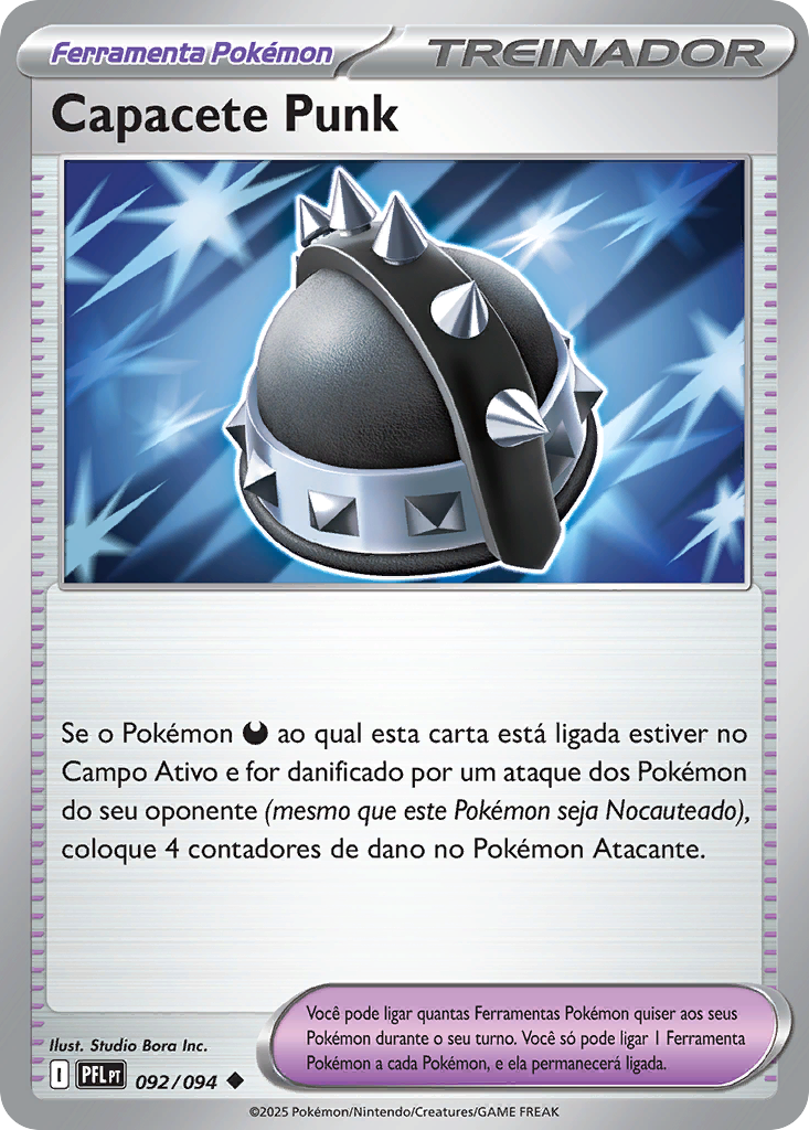 Capacete Punk (092/094) / Punk Helmet | Pokémon | MYP Cards