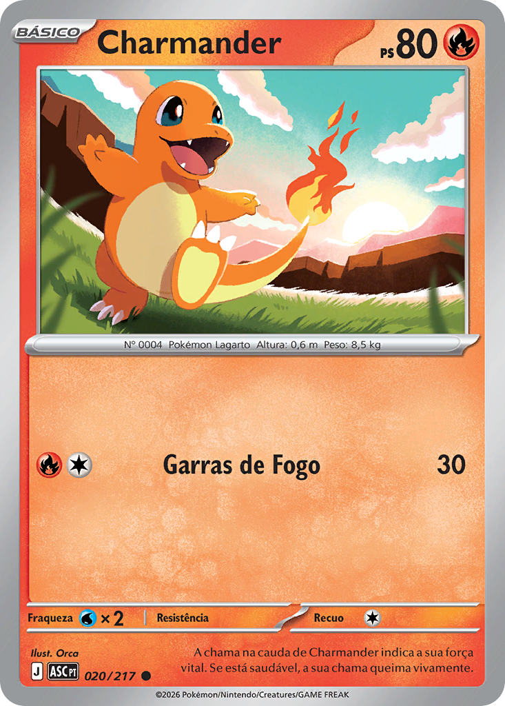 Charmander (020/217) | Pokémon | MYP Cards
