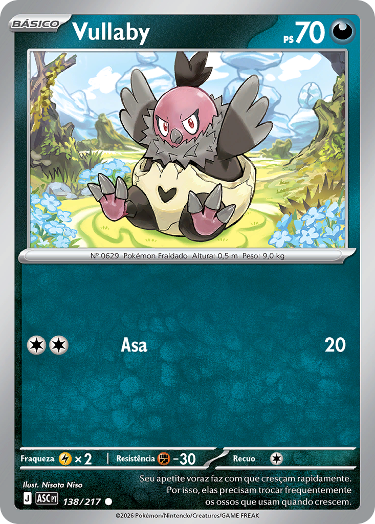 Vullaby (138/217) | Pokémon | MYP Cards