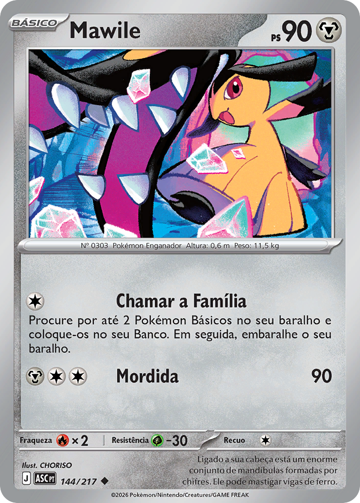 Mawile (144/217) | Pokémon | MYP Cards