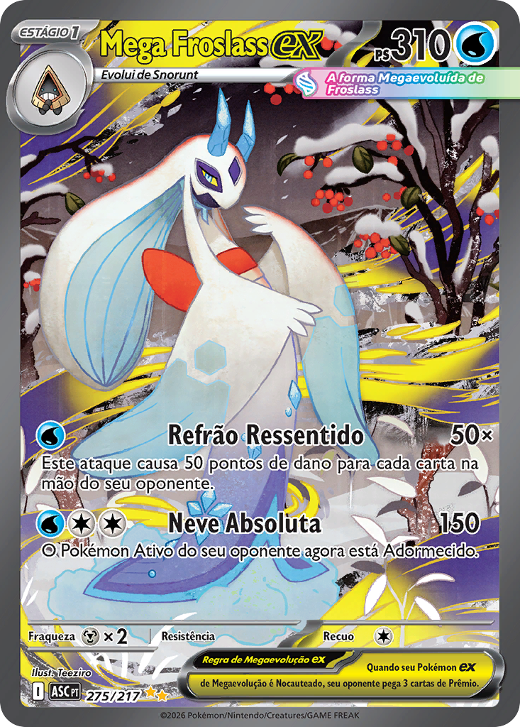 Mega Froslass ex (275/217) | Pokémon | MYP Cards