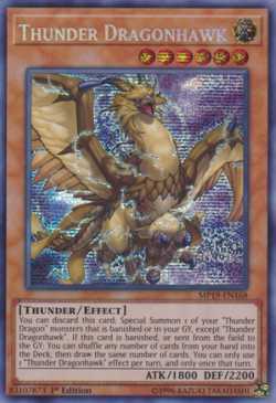 Águiadragão do Trovão / Thunder Dragonhawk | Yu-Gi-Oh! | MYP Cards