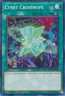 Cinet Varredura Cruzada / Cynet Crosswipe | Yu-Gi-Oh! | MYP Cards