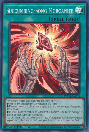 Morganita Canta-Desalento / Succumbing-Song Morganite | Yu-Gi-Oh! | MYP ...