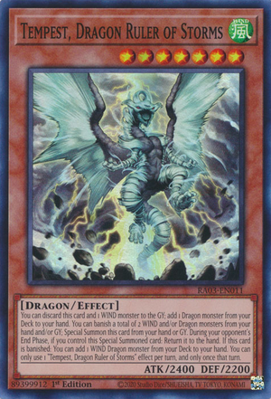 Temporal, Dragão Soberano das Tempestades / Tempest, Dragon Ruler of ...