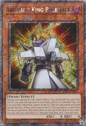 Rei Absoluto de Mochila a Jato / Absolute King Back Jack | Yu-Gi-Oh ...