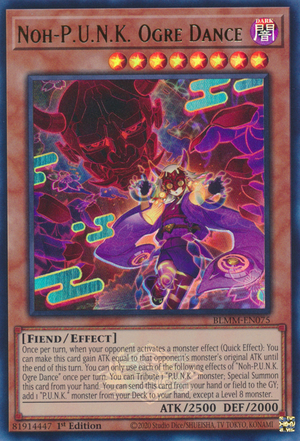 Dança Ogro Noh-P.U.N.K. / Noh-P.U.N.K. Ogre Dance | Yu-Gi-Oh! | MYP Cards