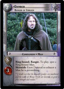 •Damrod, Ranger of Ithilien | Lord of the Rings | MYP Cards