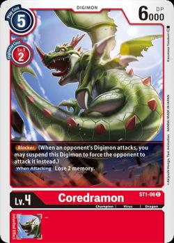 Coredramon | Digimon | MYP Cards