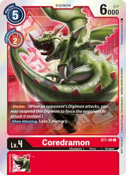 Coredramon | Digimon | MYP Cards