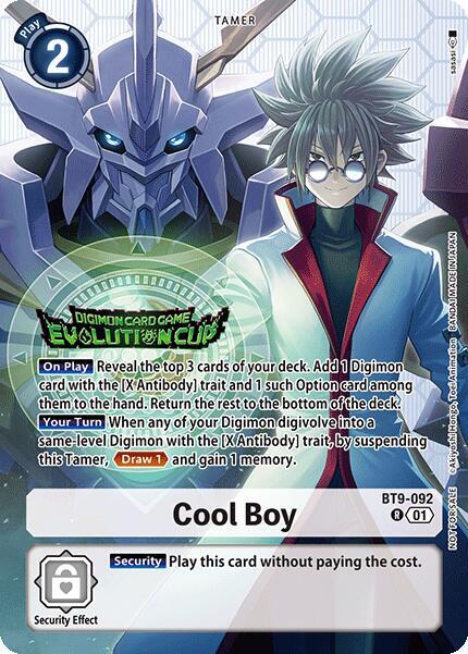 Cool Boy | Digimon | MYP Cards