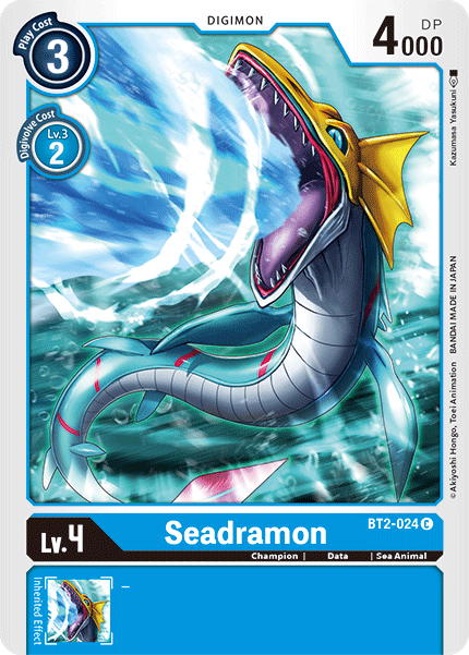 Seadramon | Digimon | MYP Cards