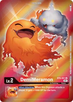 DemiMeramon | Digimon | MYP Cards