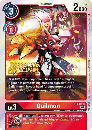 Guilmon | Digimon | MYP Cards