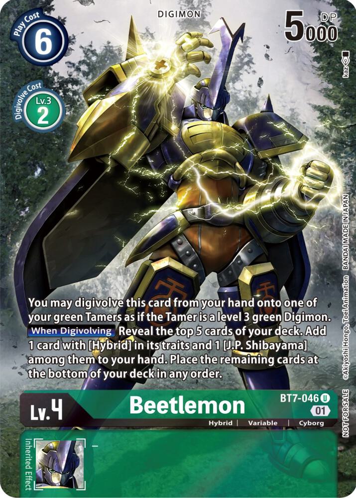 Beetlemon (2nd Anniversary Frontier Card) - Next Adventure (BT07 ...
