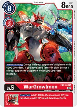 WarGrowlmon | Digimon | MYP Cards