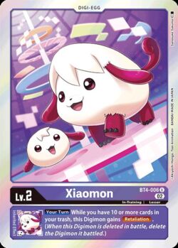 Xiaomon | Digimon | MYP Cards