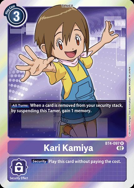 Kari Kamiya | Digimon | MYP Cards
