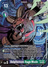 Belphemon: Rage Mode (Alternate Art) | Digimon | MYP Cards