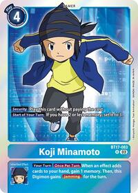Koji Minamoto | Digimon | MYP Cards