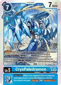 CrysPaledramon | Digimon | MYP Cards
