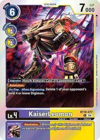 KaiserLeomon | Digimon | MYP Cards