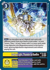 Dark to Light, Thunder to Gunfire | Digimon | MYP Cards