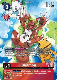 Guilmon (Legend Pack 2024 Box Topper) | Digimon | MYP Cards