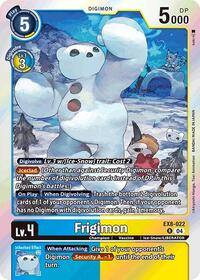 Frigimon | Digimon | MYP Cards